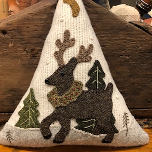 Wool Applique Kit my Christmas Tree Pattern by Bloomin - Etsy