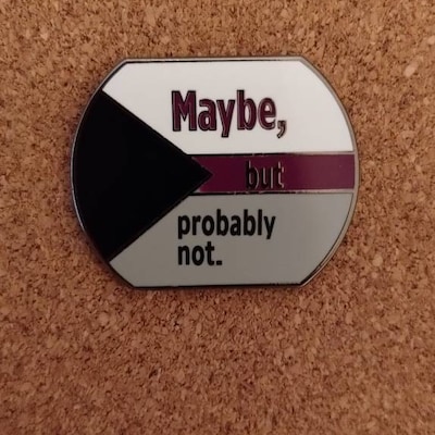 Demiromantic Frog Pin LGBTQ Frog in Demiromantic Pride Flag - Etsy