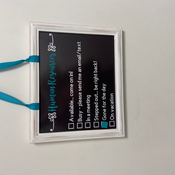 On Vacation Sign,on the Phone Sign,name Door Sign,name Plaque Sign ...