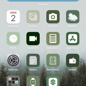 52 Ios 14 Icons App Covers, Ios 14 Icons, Aesthetic Iphone, DIGITAL ...