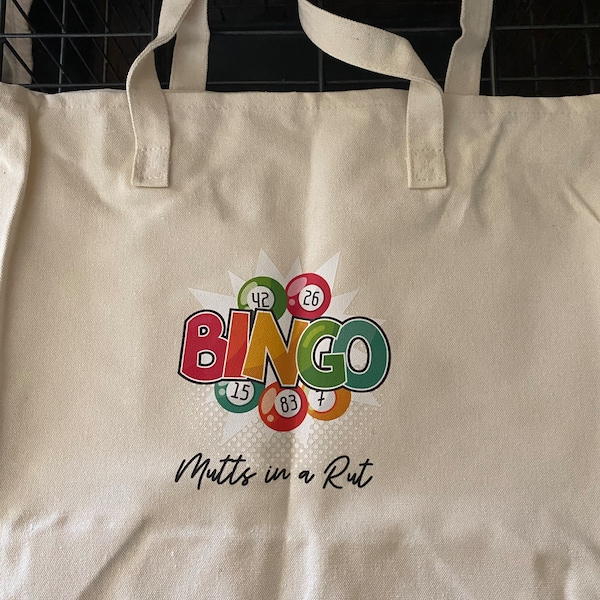 Personalized Bingo Name Gift Bag, Bingo Queen Gift, Box Game Gift ...