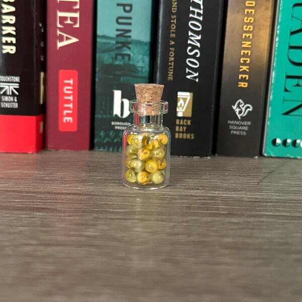 Miniature Glass Marbles - Wisteria Veil | Mini Bottle of Glass Marbles ...