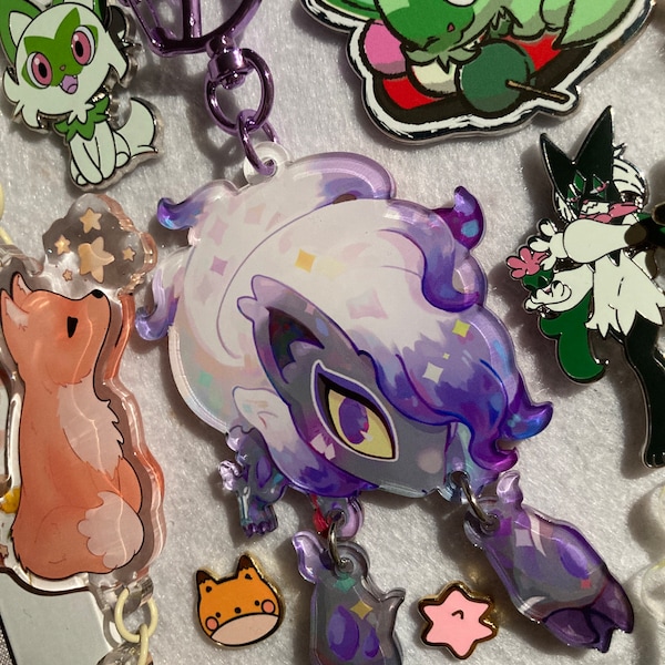 Poke - Hisui Zoroark Dangling Claw Acrylic Charm | Scarlet and Violet ...
