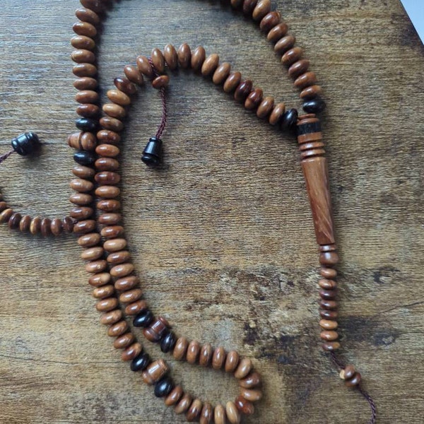 Iron Wood Shadhili Tasbih Subha Prayer Beads Misbaha - Etsy