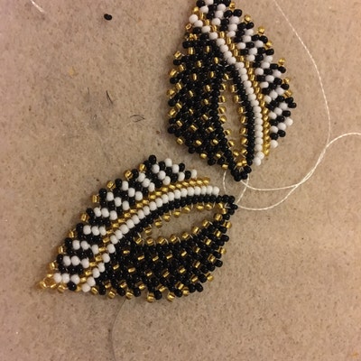 CHIMERE Beaded Necklace Beading Tutorial Beadweaving Pattern - Etsy