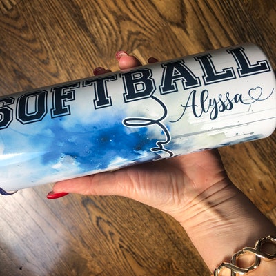 Netball 20 Oz Skinny Tumbler Wrap Just a Girl Who Loves Netball Coach ...