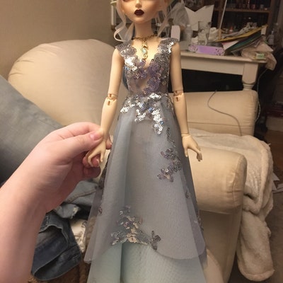 Vintage Style Dress for Blythe Doll , Handmade, Fashionable Blythe ...