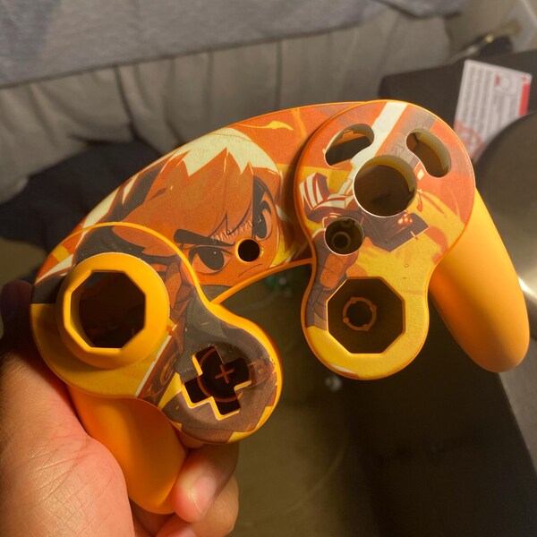 Custom OEM Gamecube Shells Ganondorf the Legend of Zelda Custom Painted ...