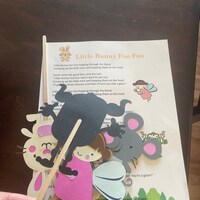 Slippery Fish Felt / Flannel Board / Puppet Set for Literacy and Speech ...