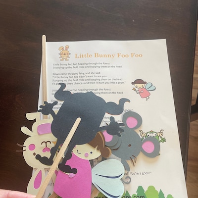 Five Little Flowers Felt / Flannel Board / Puppet Set for Literacy and ...