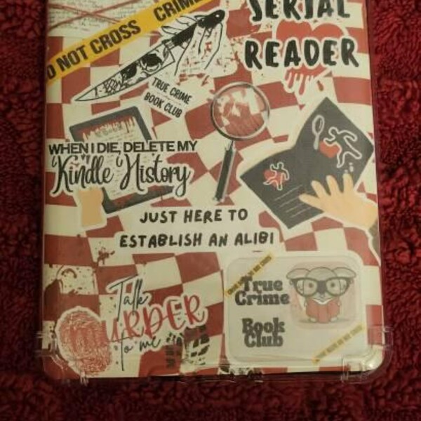 True Crime Kindle Case Insert: Checkered Thriller Design (PDF Download ...