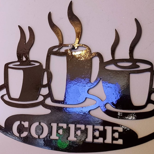 Coffee Sign Wall Art DXF File Svg / Png / Pdf / Eps / Ai File Cnc ...