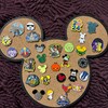 Disneys Mickey Mouse , Minnie Mouse Pin Board, Disney Pin Trading ...