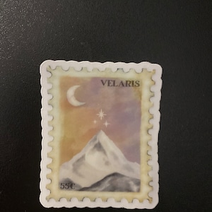 Velaris Sticker Officially Licensed ACOTAR Velaris Mountain ACOTAR ...