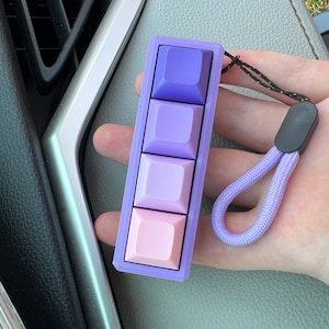 Mechanical Switch Clicky Fidget White Th W/ Strap Keyboard - Etsy