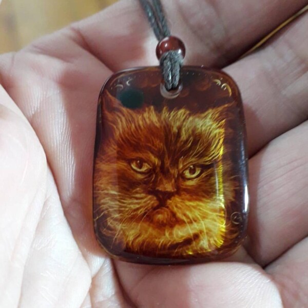 Amber Pendant Phoenix - Etsy