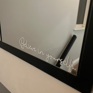 Motivational Self Love Labels Decals Perfect for Mirrors, Notebooks ...