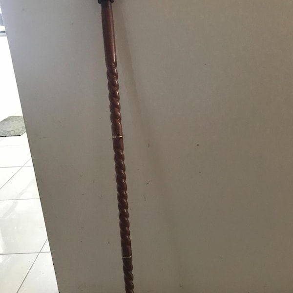 Hand Carved New Raven Skull Walking Cane, Trekking Companion Cane ...