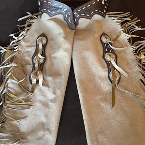 Custom Made Batwing Leather Chaps/new/r Bar K | Etsy