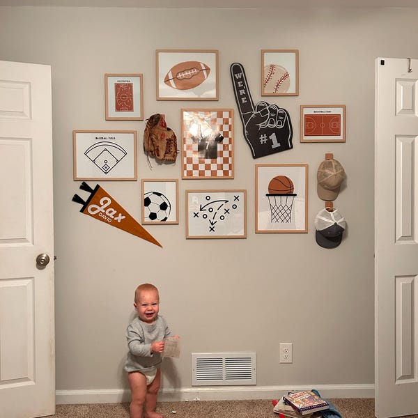 Monthly Milestone Pennant, Baby Milestone Monthly Felt Pennant, Monthly ...