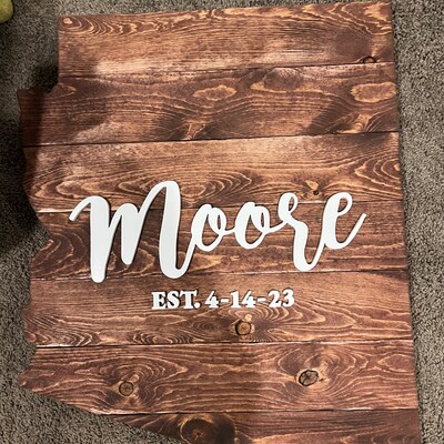 Kentucky State Sign Rustic Kentucky Kentucky Art - Etsy