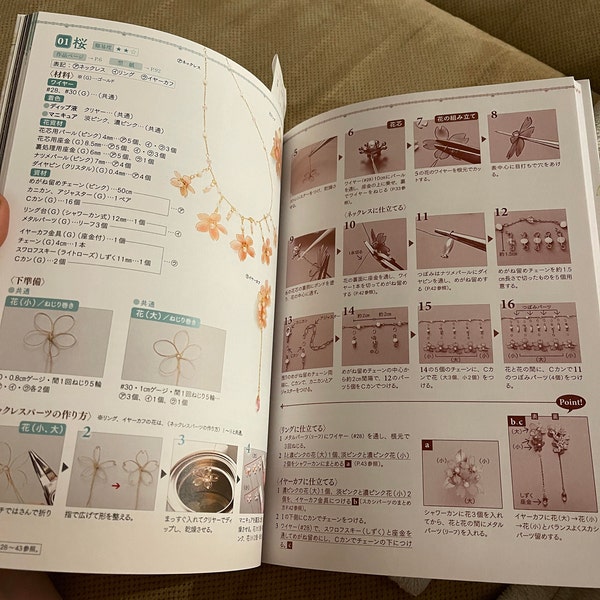 Liquid Plastic Dip Flower Textbook - Japanese Craft Book - Etsy
