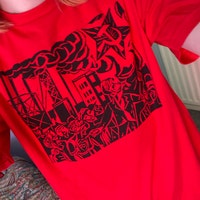 Makhnovshchina Ukraininan Anarchist Banner T-shirt nestor Makhno - Etsy