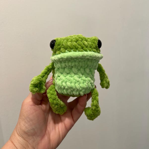 No-sew, Frankie DUO Froggy Crochet Pattern - Etsy