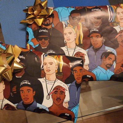 Rapping Paper Snoop Dogg Dr. Dre Ice Cube Eazy E 2pac Notorious B.I.G ...