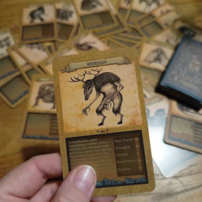 Clash of the Cryptids A Card Playing Battle Game - Etsy Australia