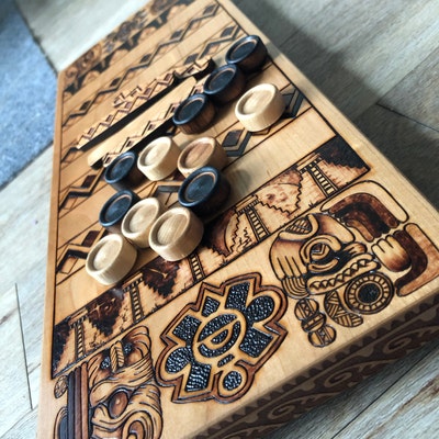 Senet Game: Decorative Drawer-type Box Game, Artistic Replica of ...