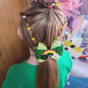 Super Mario Hair Bow Mario and Luigi Hair Bows Mario and Luigi Pigtail ...