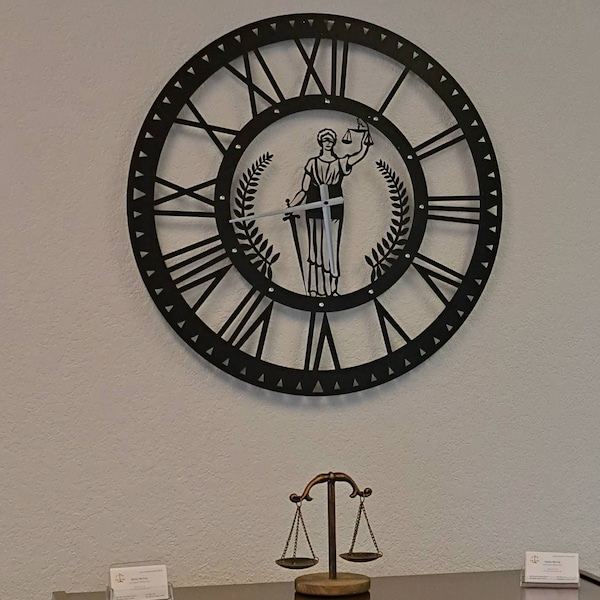 Gym Large Metal Wall Clock, Crossfit Wall Clock, Large Wall Clock ...