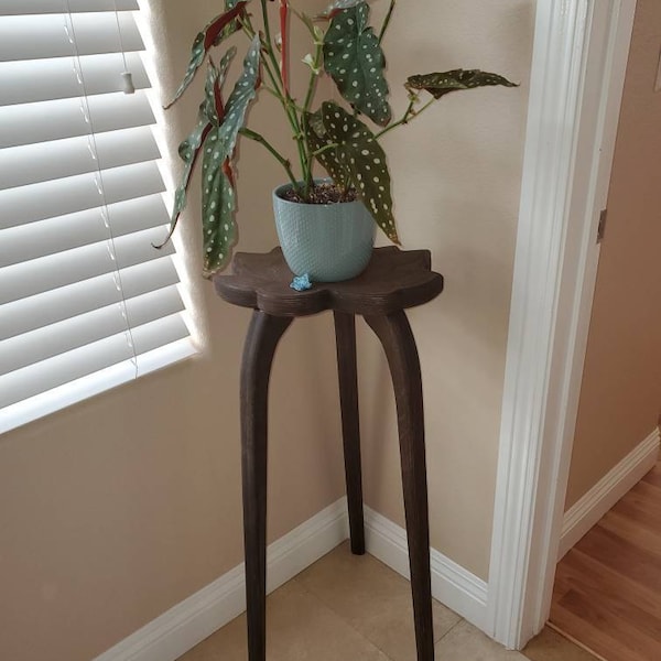 Lotus Flower, Plant Stand, Plant Stool, Plant Shelf, Side Table, Gift ...