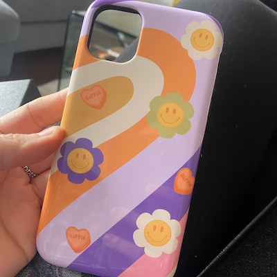 Retro Groovy Swirls iPhone Case, iPhone 15 14 Plus Case, iPhone 13 12 11 Pro Max Case, iPhone X ...