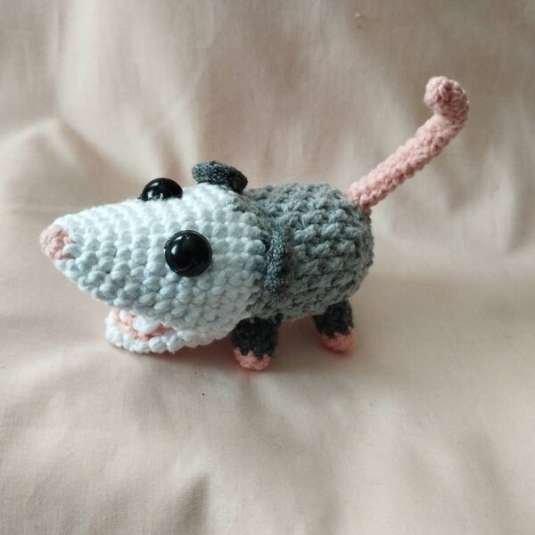 Crochet Pattern Screaming Opossum please Read Before Purchasing - Etsy