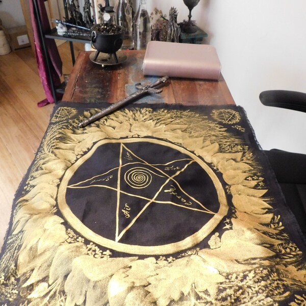 Freya Altar Cloth the Goddess of Love Norse Altar Tarot Cloth Freya ...