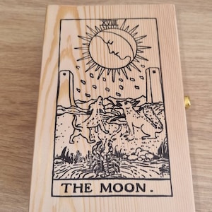 Tarot Cards Box 13 Designs,handcrafted for Storing Your Cards , Hinged ...