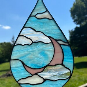 Moon Lotus Flower Stained Glass Pattern, Stained Glass Patterns ...