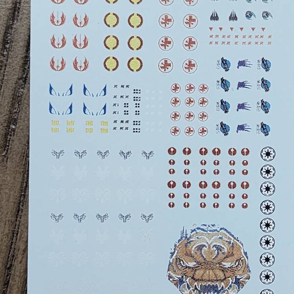 Republic Clone Trooper Decal Set #001 - Etsy