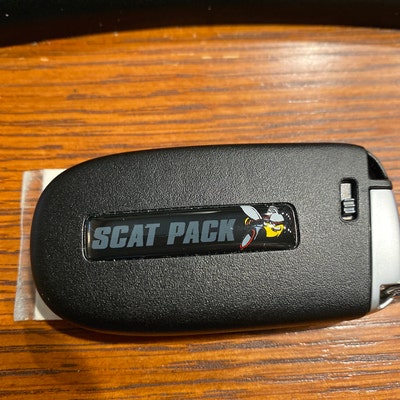 For 2015-2023 Scat Pack Challenger/charger Key Fob Badges in Destroyer ...