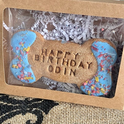 Large Personalized Bone Happy Birthday, Happy Push Day, Happy Gotcha ...