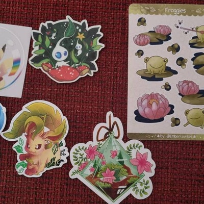 Pokémon in Bubbles Clear Waterproof Vinyl Stickers - Etsy