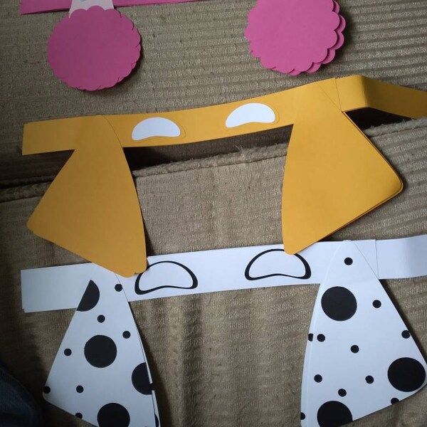 Bluey Party Ear Hats - Etsy