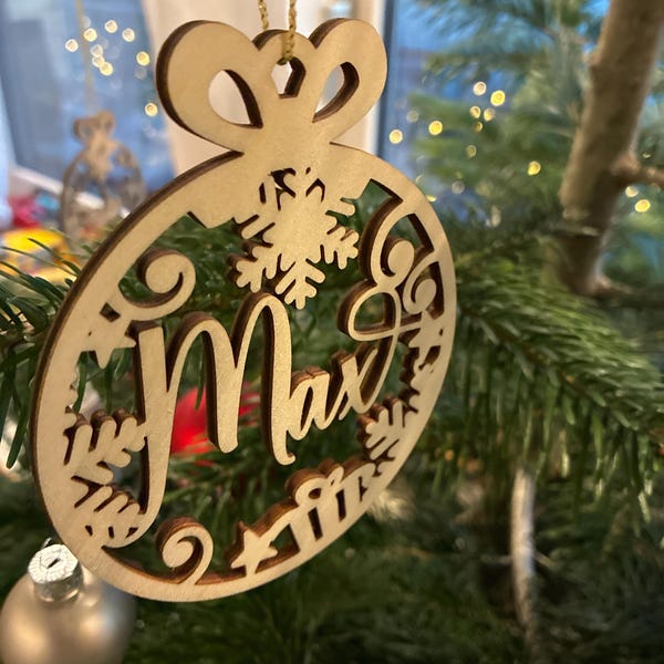 Custom Christmas Baubles With Name, CHRISTMAS Gift Tags, Christmas ...