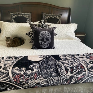 Skull Gothic Satanic Fly Slippers-satanic Skull Slippers-skull - Etsy