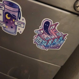 Paint Palette Cute Aesthetic Vinyl Sticker Waterproof, Waterbottle ...