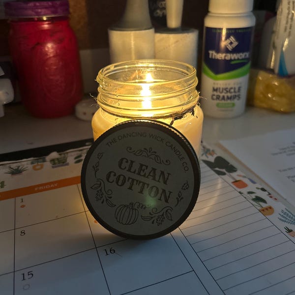 Fall Candle / Pure Soy / Autumn Candle / Fall Decor / Container Candle ...