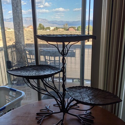 Single Cake Stand Tree of Life Wedding Cake Stand Single - Etsy