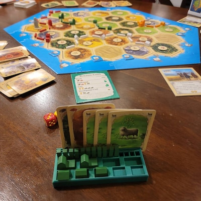 Settler's Companion Catan Piece Organizer/card Holder Board Game ...